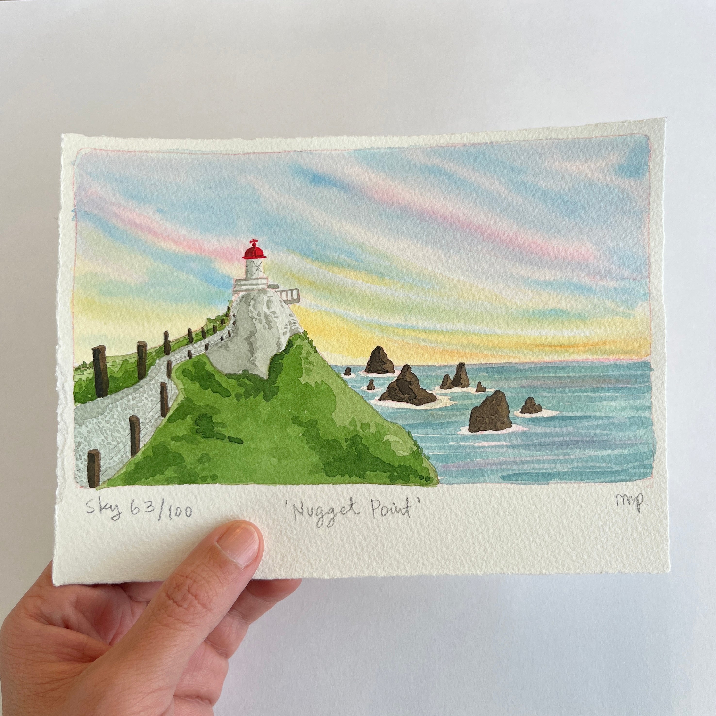 ORIGINAL Skyscape 63/100 – Drawing the Way