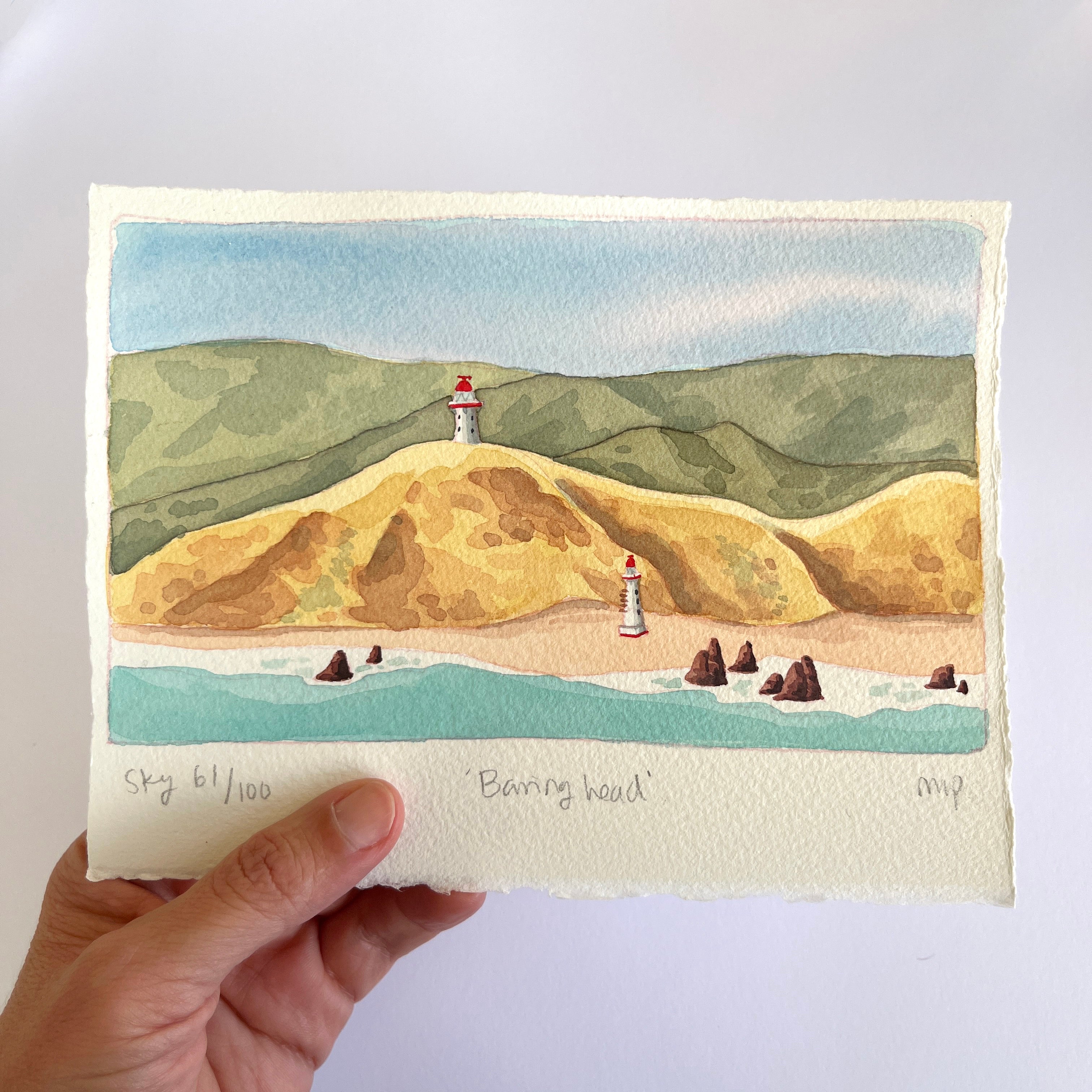 ORIGINAL Skyscape 61/100 – Drawing the Way