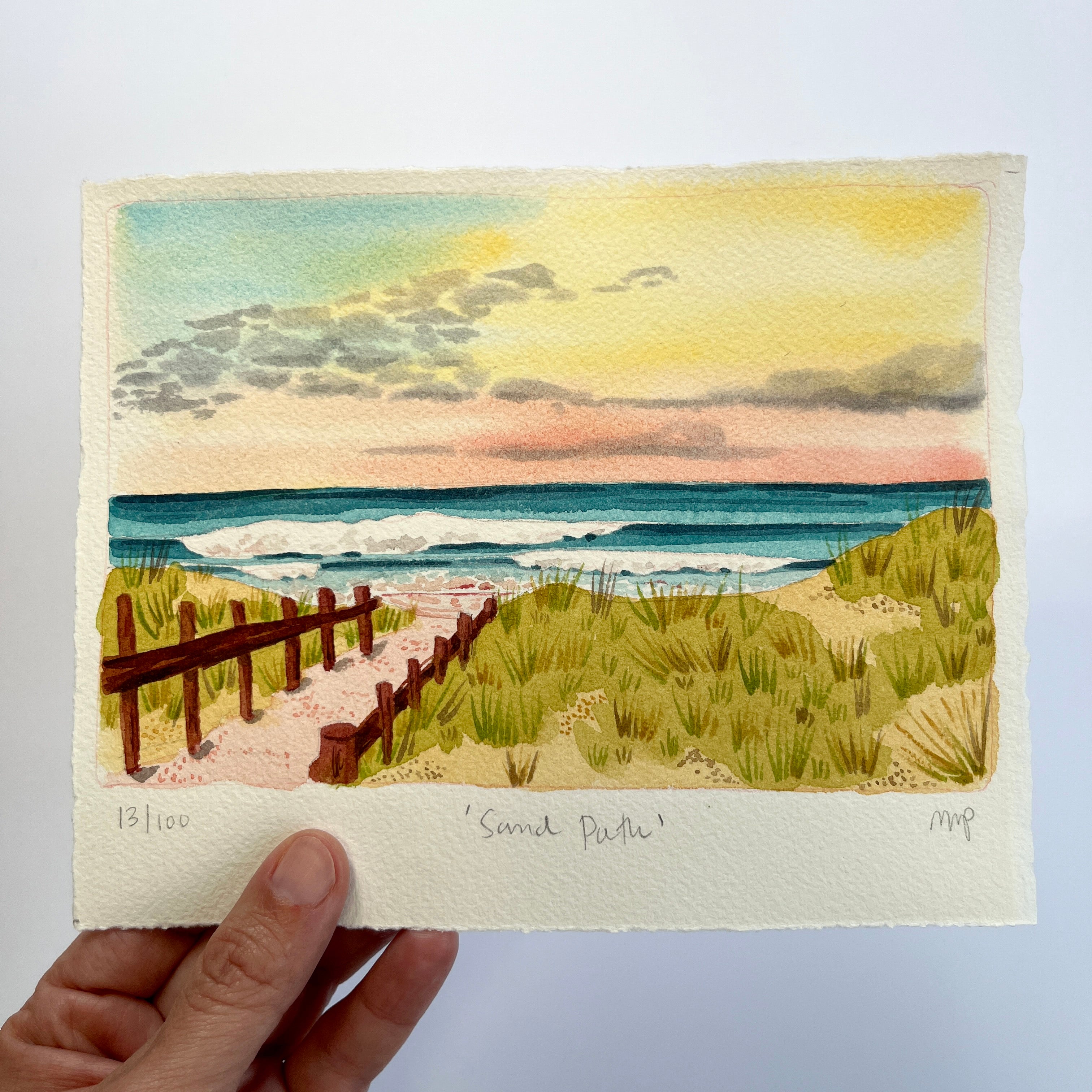 ORIGINAL Skyscape 13/100 – Drawing the Way