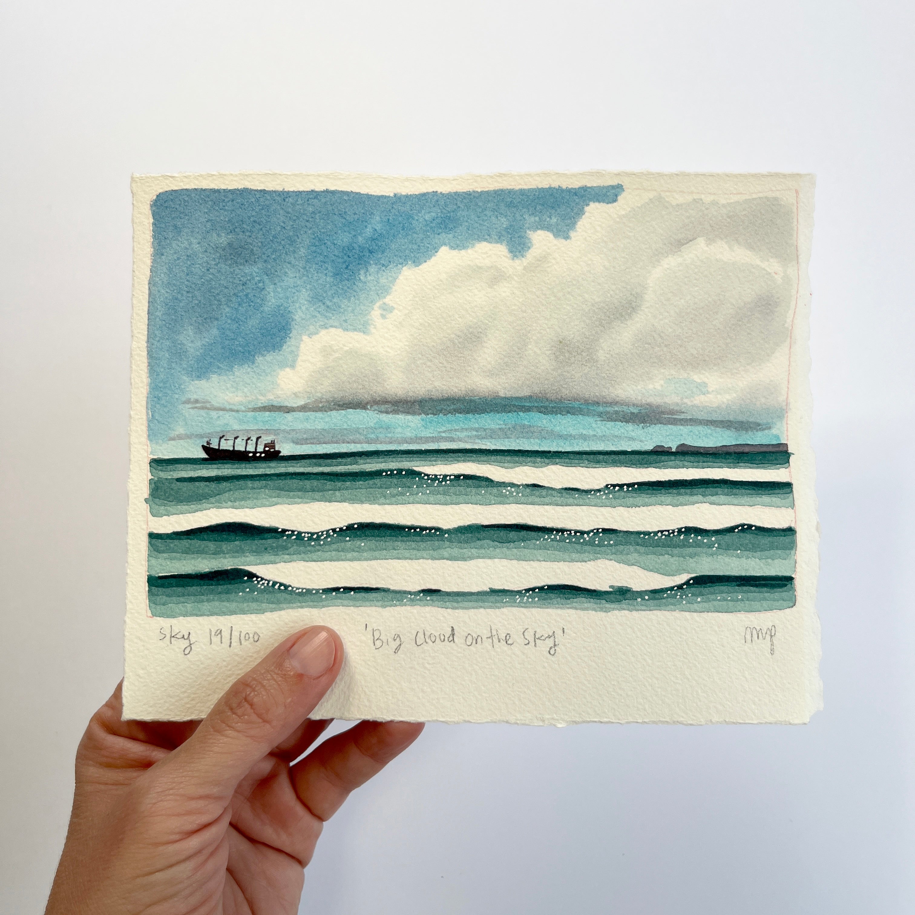 ORIGINAL Skyscape 19/100 – Drawing the Way