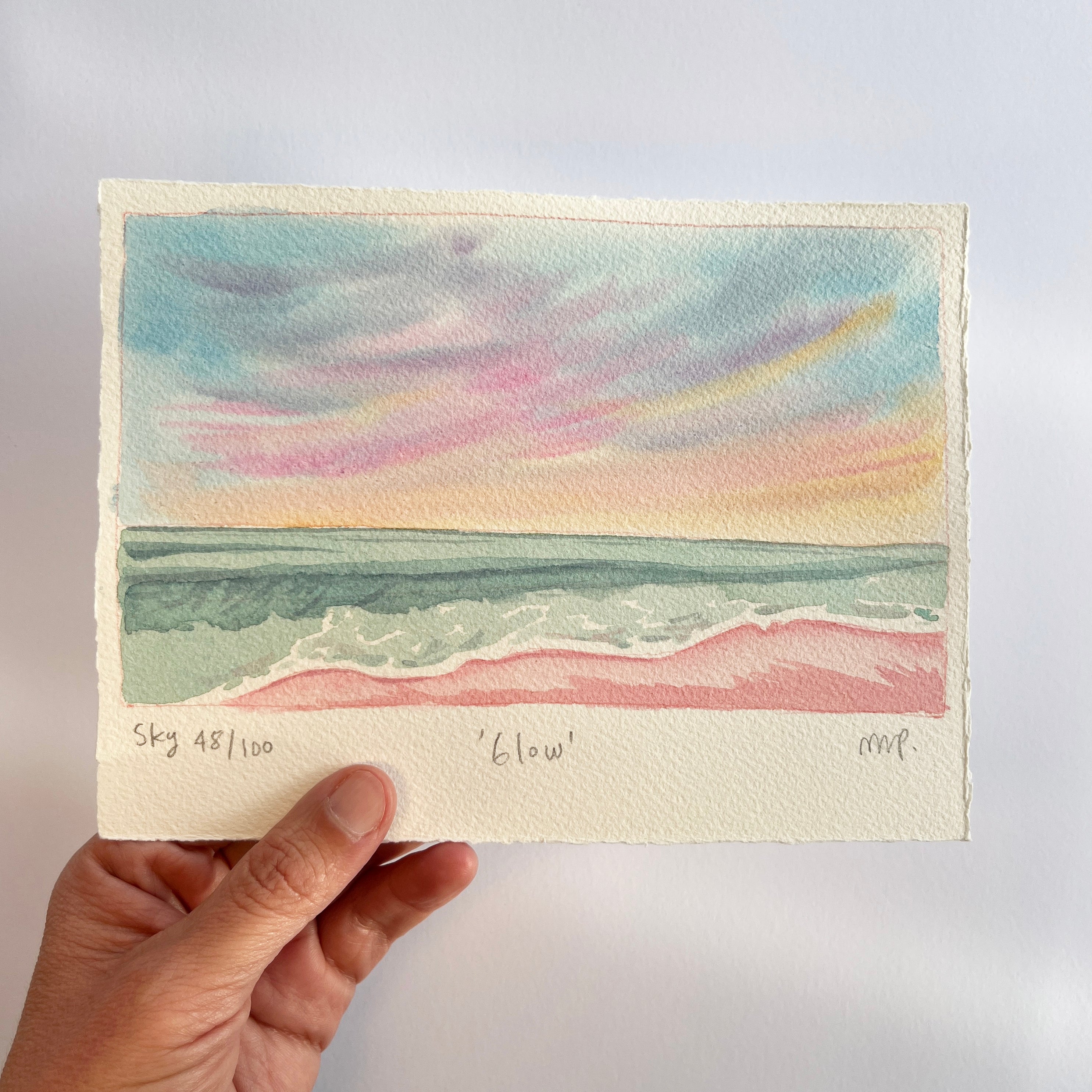ORIGINAL Skyscape 48/100 – Drawing the Way