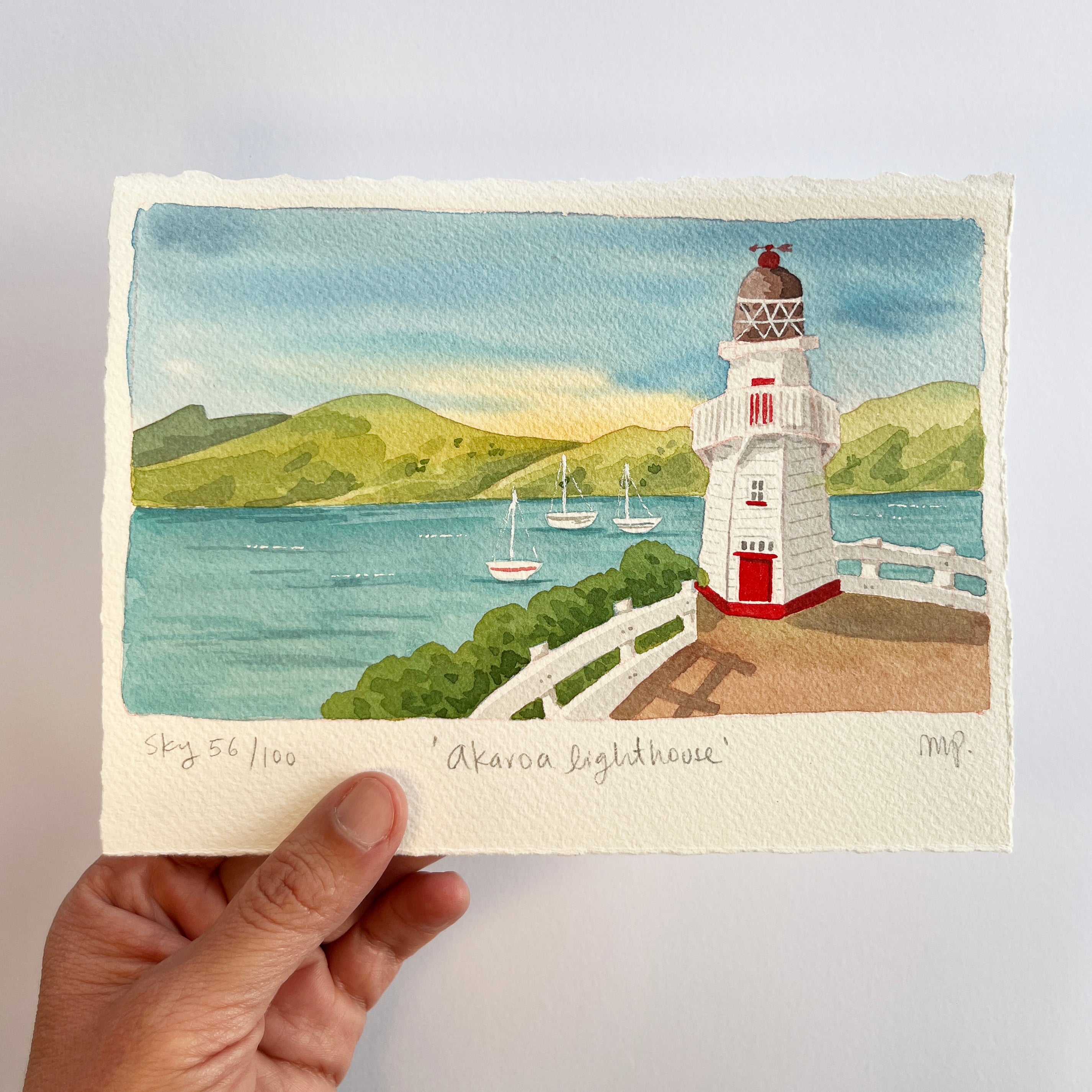 ORIGINAL Skyscape 56/100 – Drawing the Way