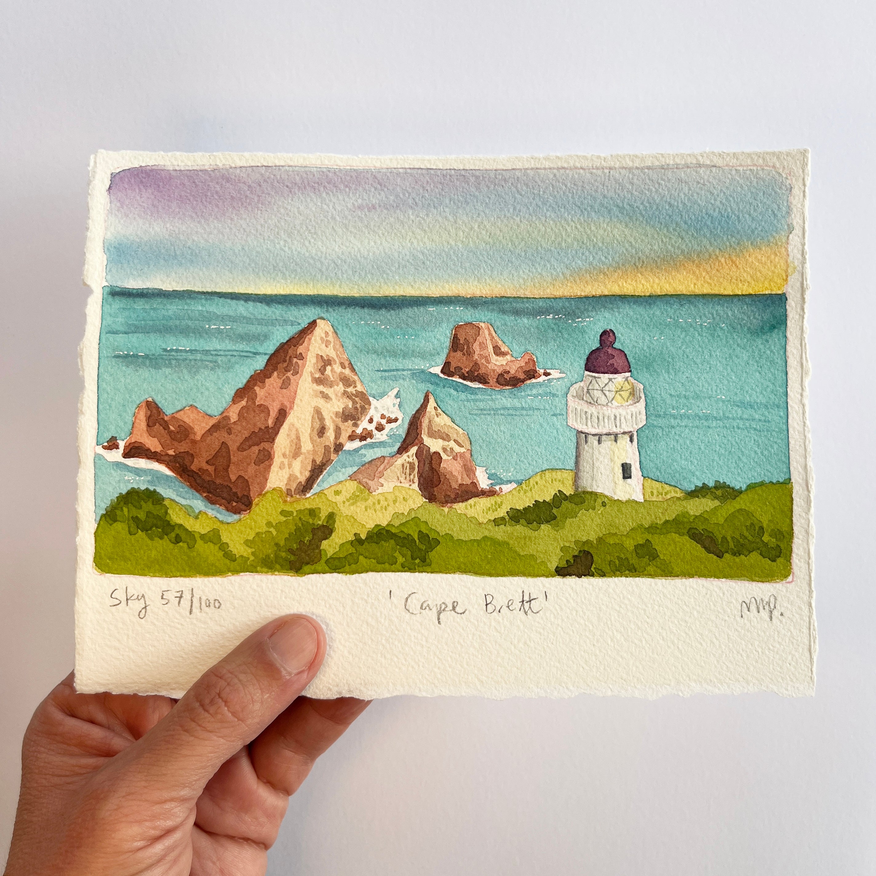 ORIGINAL Skyscape 57/100 – Drawing the Way