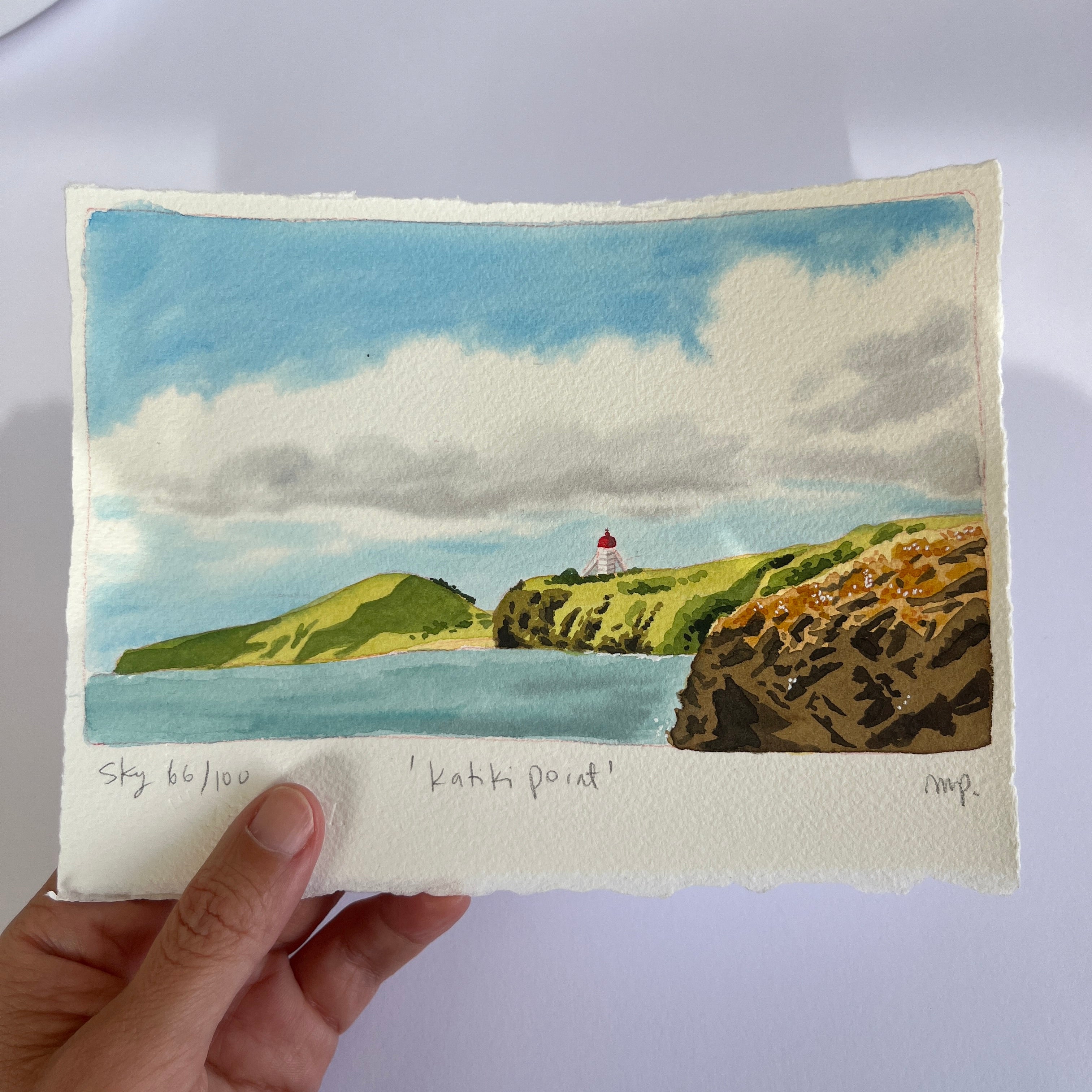 ORIGINAL Skyscape 66/100 – Drawing the Way