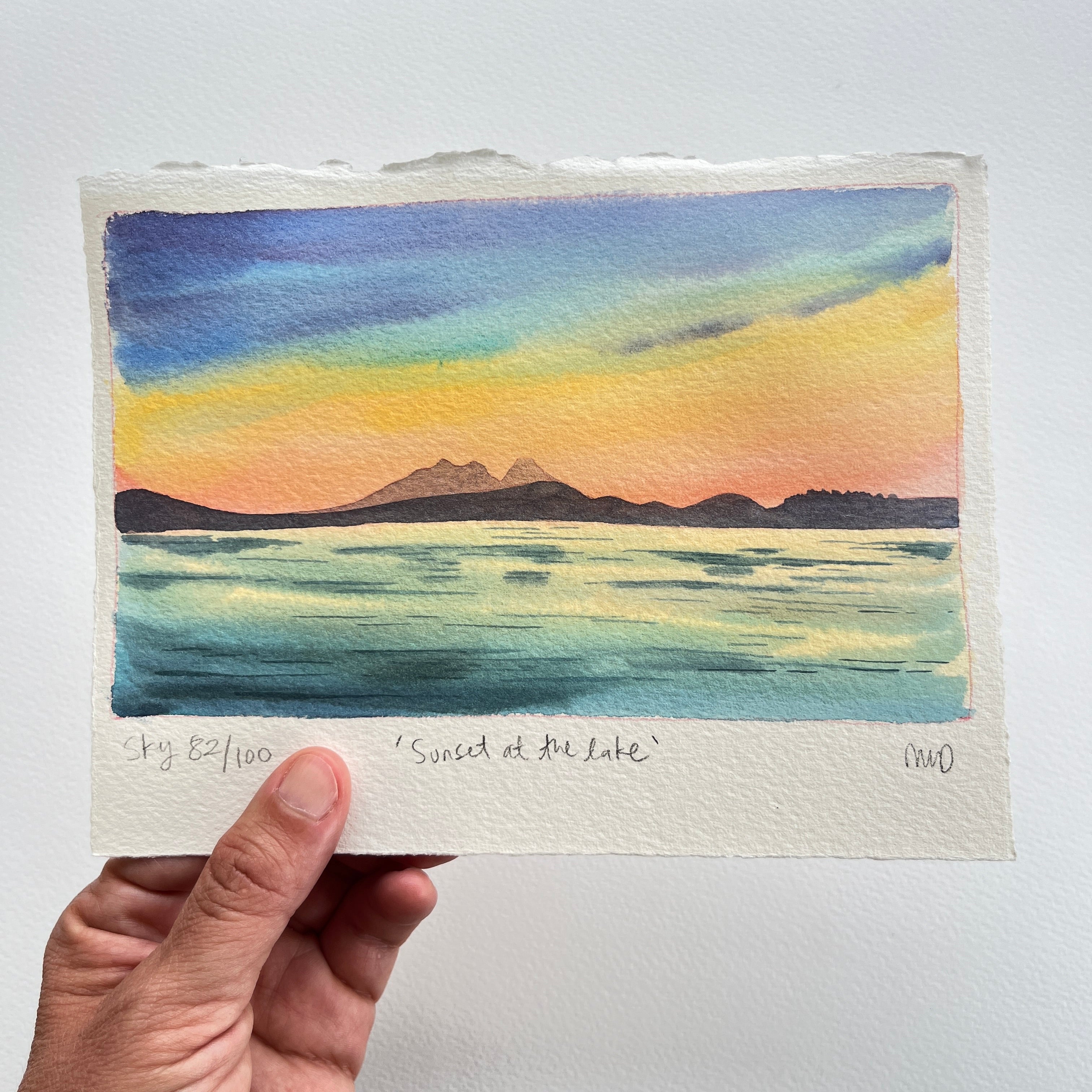 ORIGINAL Skyscape 82/100 – Drawing the Way