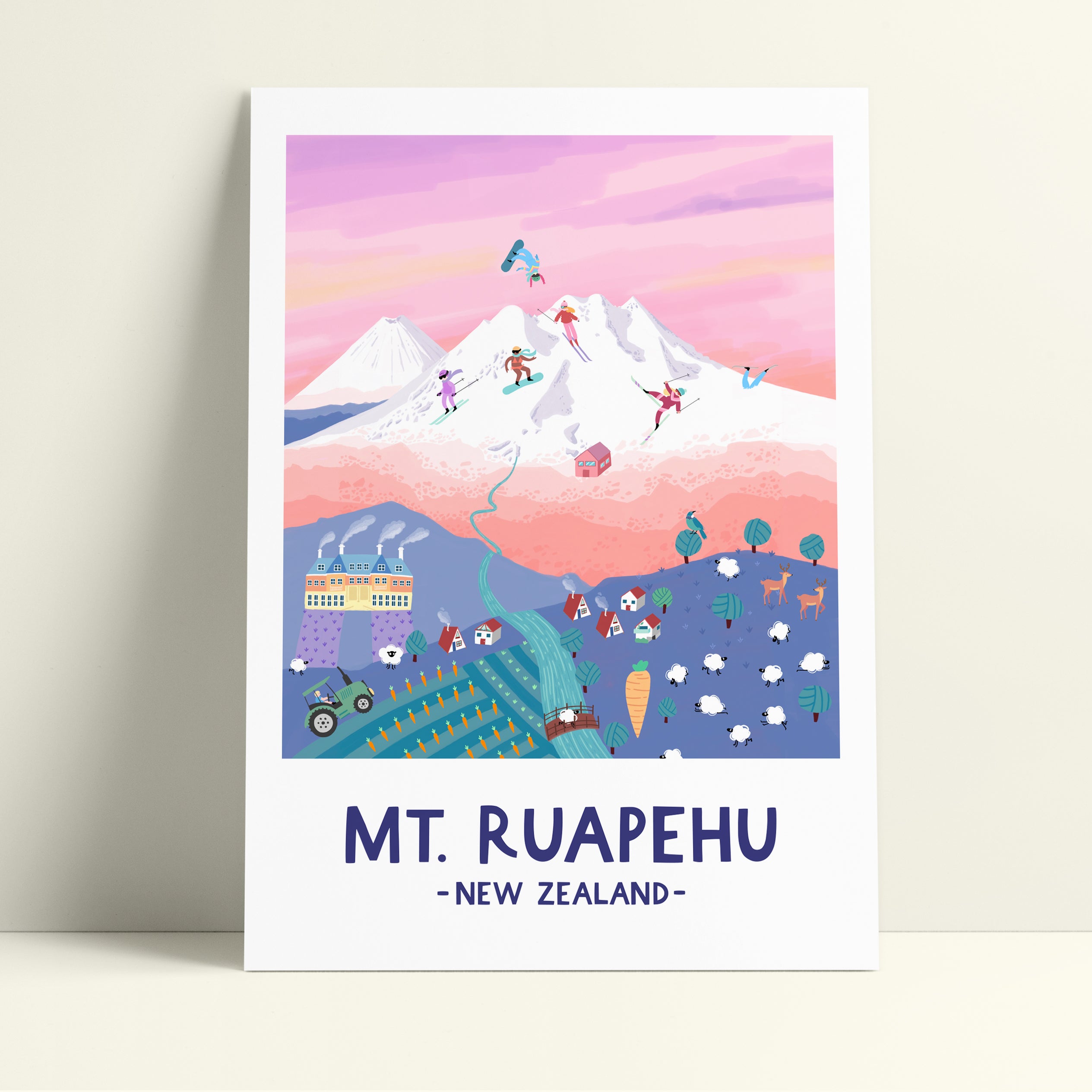 Ruapehu in pastel – Drawing the Way