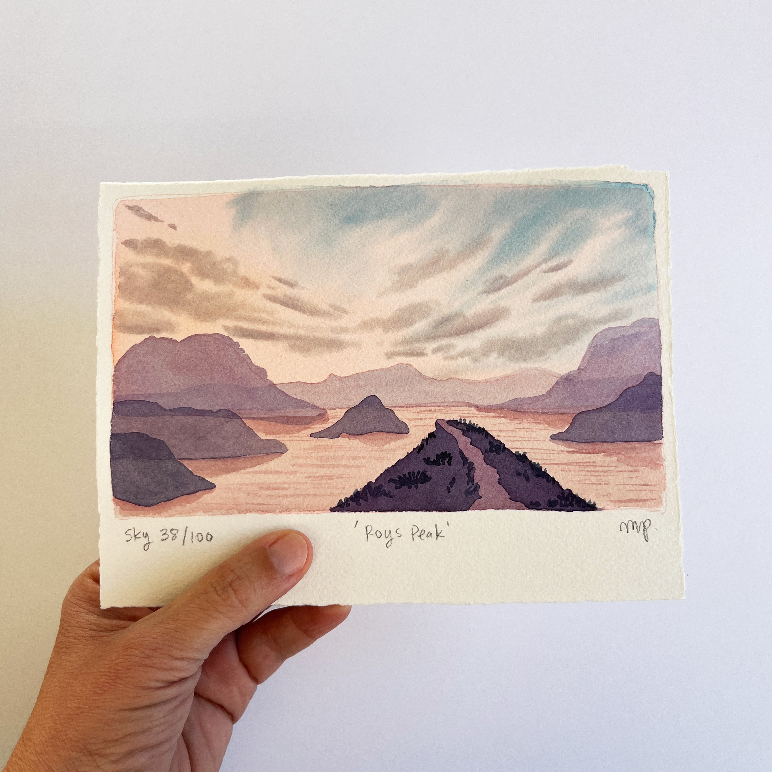 ORIGINAL Skyscape 38/100 – Drawing the Way