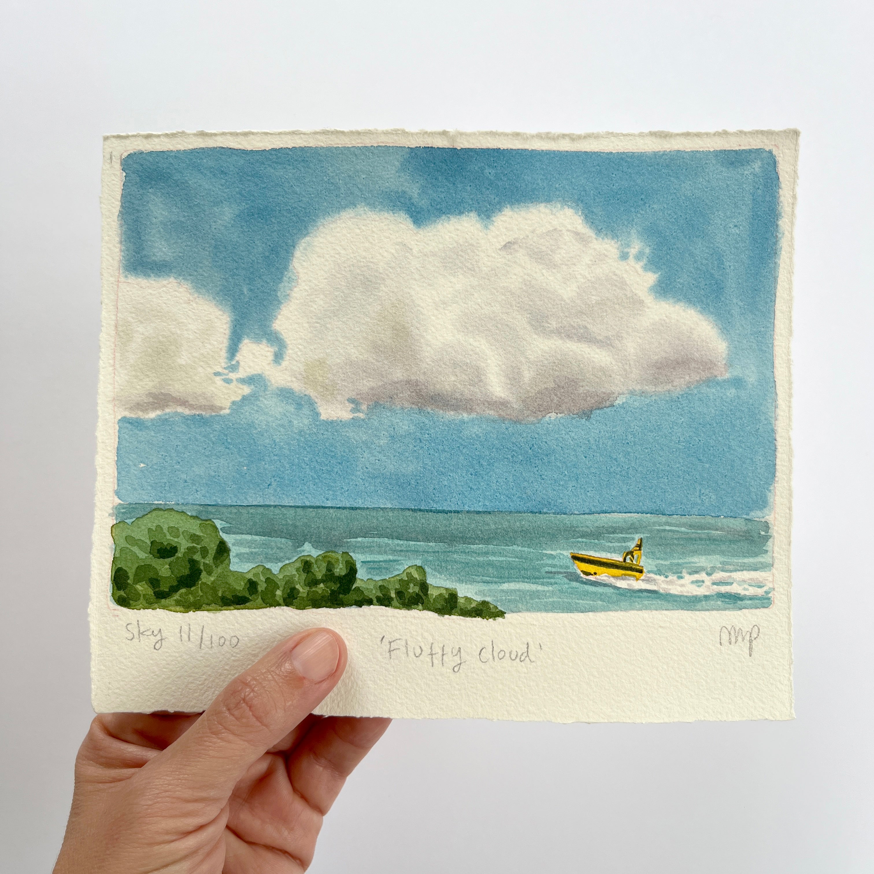 ORIGINAL Skyscape 11/100 – Drawing the Way