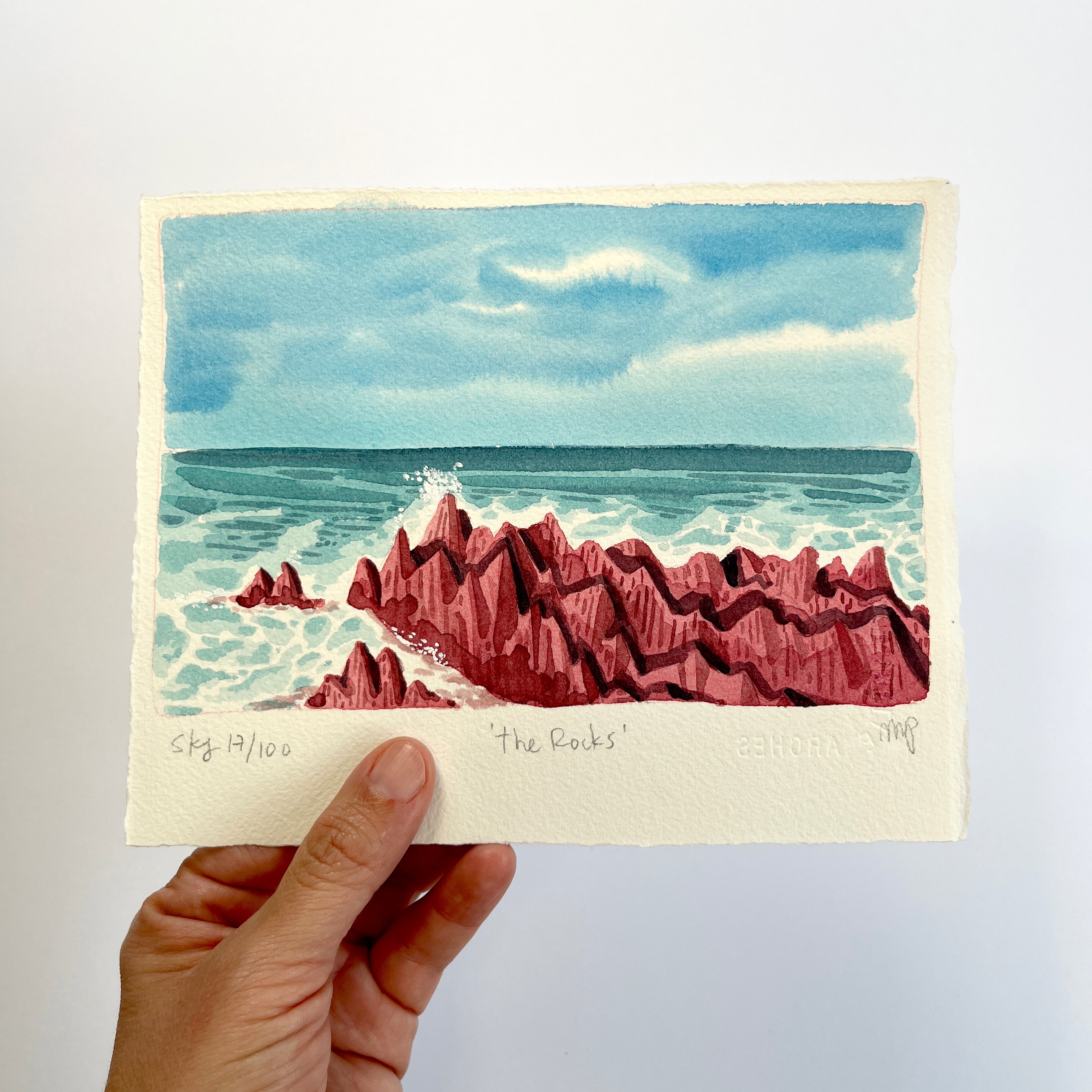 ORIGINAL Skyscape 17/100 – Drawing the Way