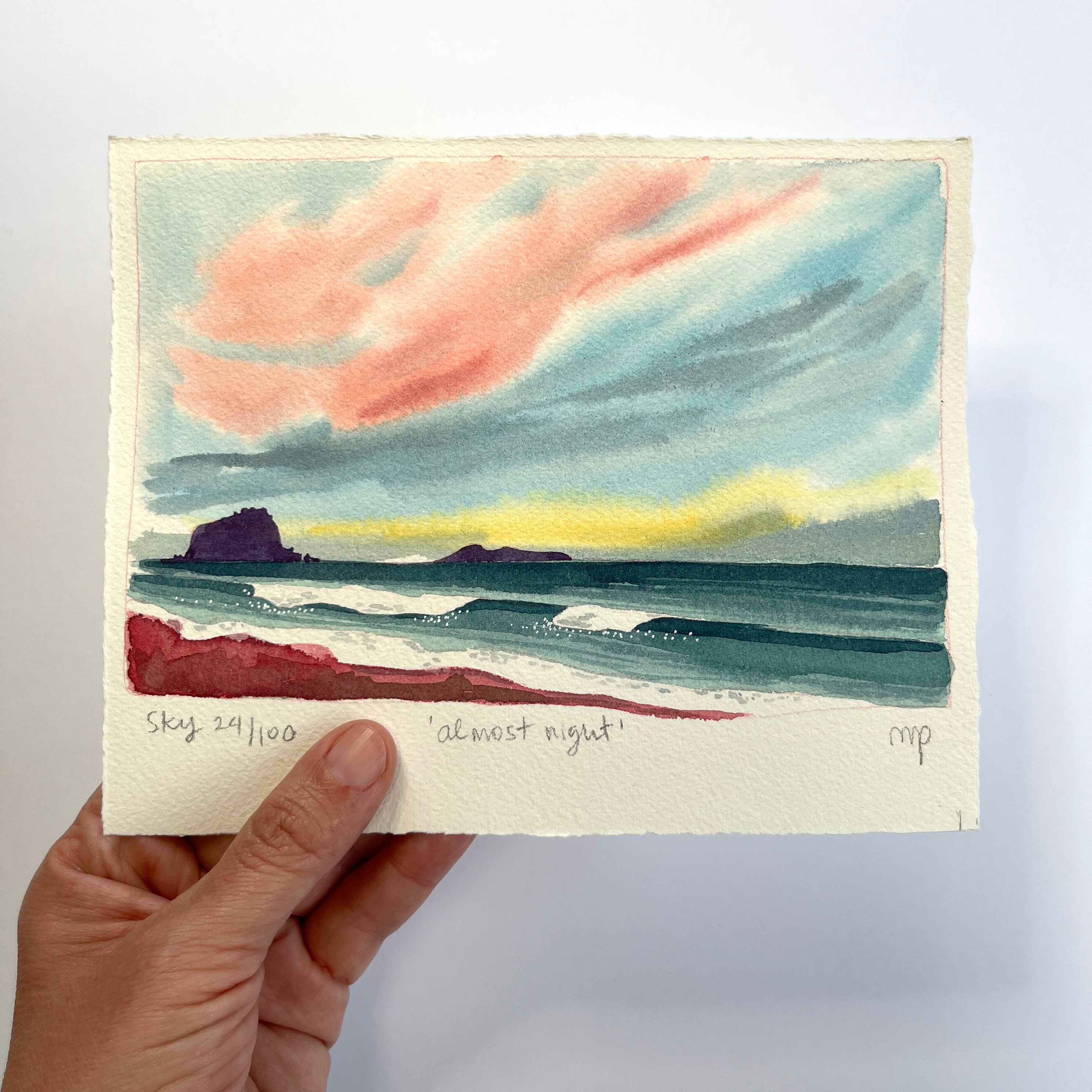 ORIGINAL Skyscape 24/100 – Drawing the Way