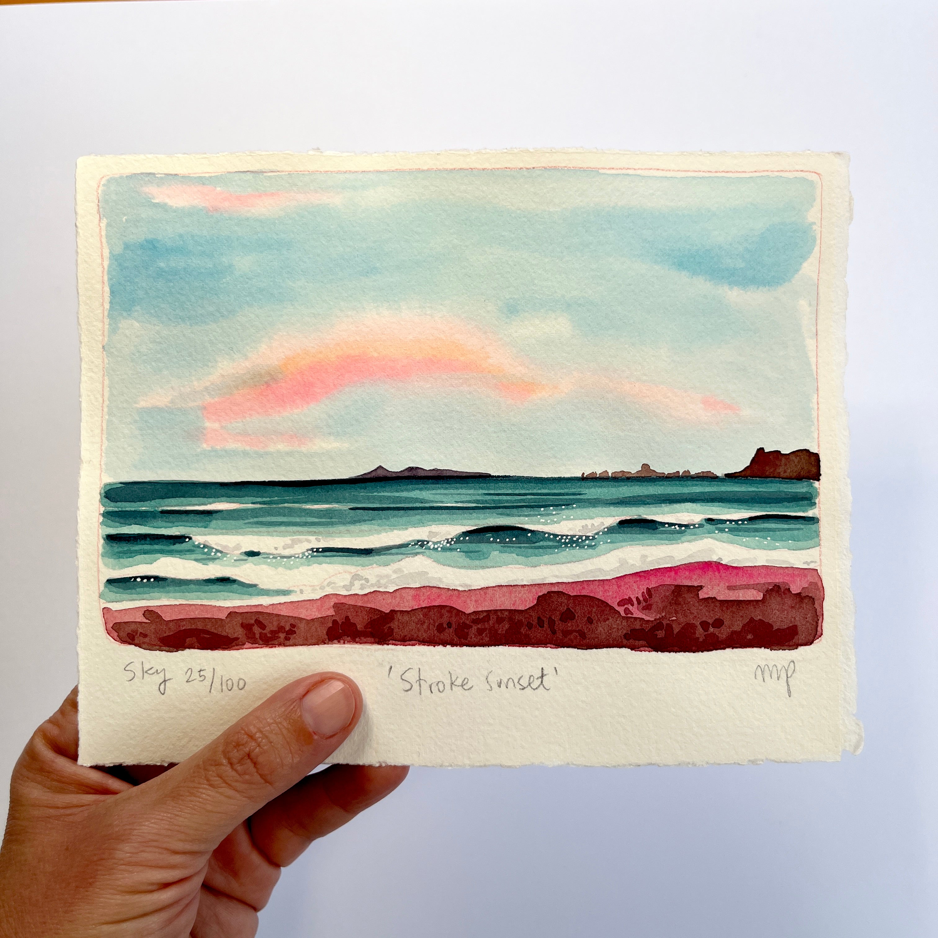 ORIGINAL Skyscape 25/100 – Drawing the Way