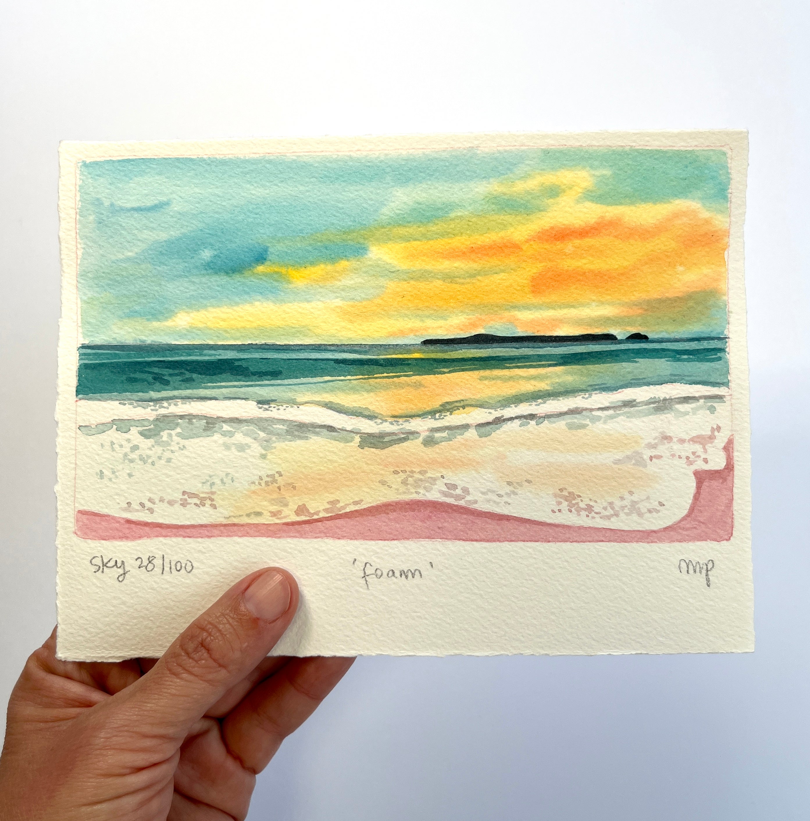 ORIGINAL Skyscape 28/100 – Drawing the Way