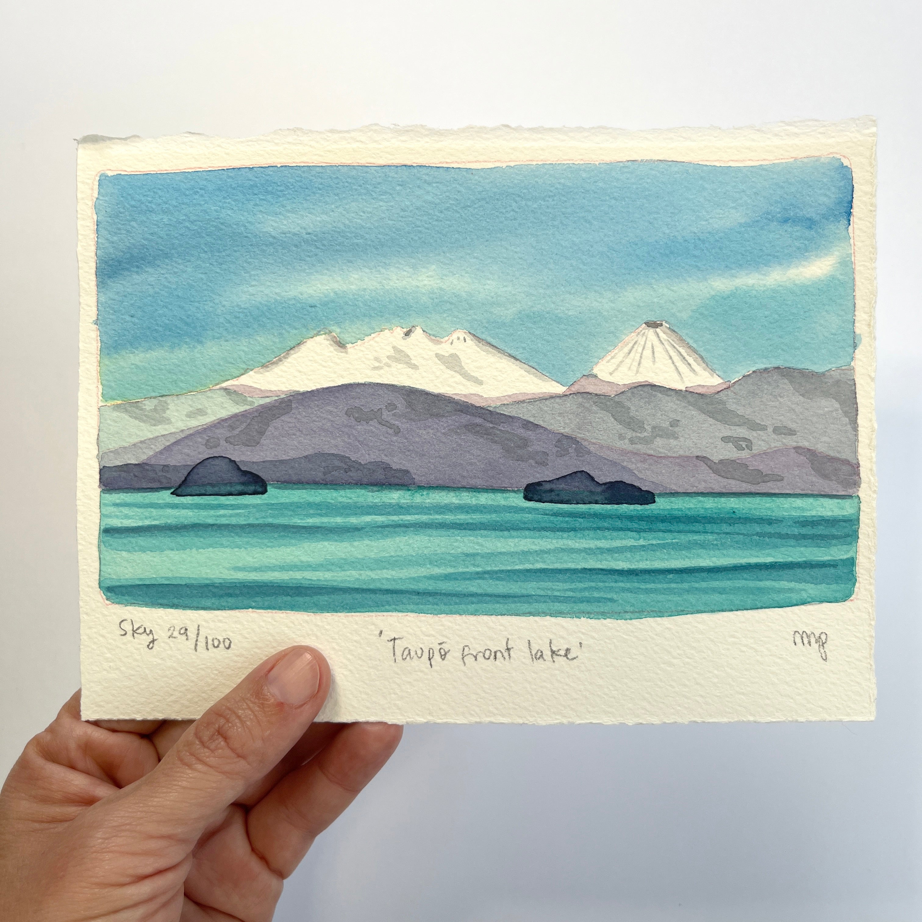 ORIGINAL Skyscape 29/100 – Drawing the Way