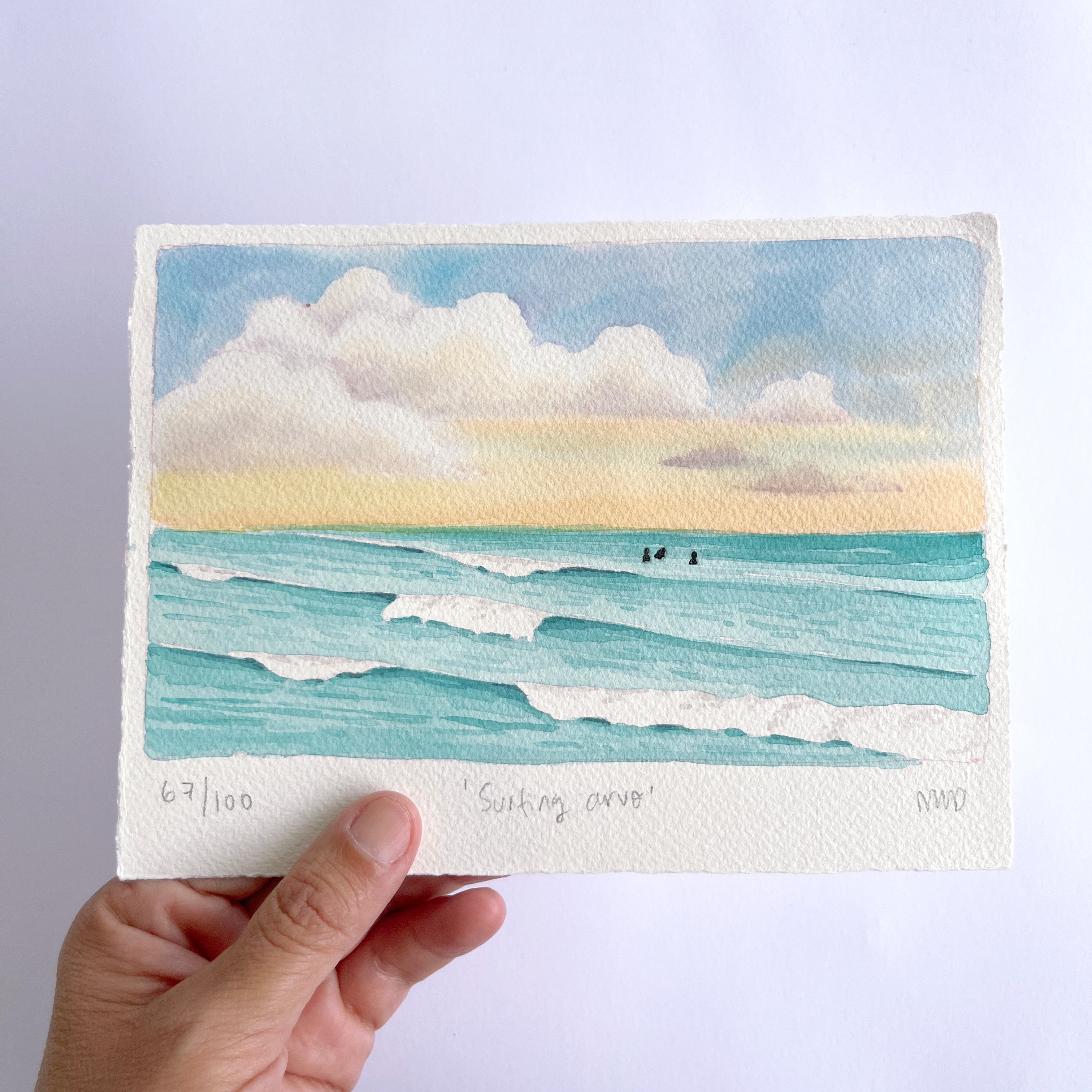 ORIGINAL Skyscape 67/100 – Drawing the Way