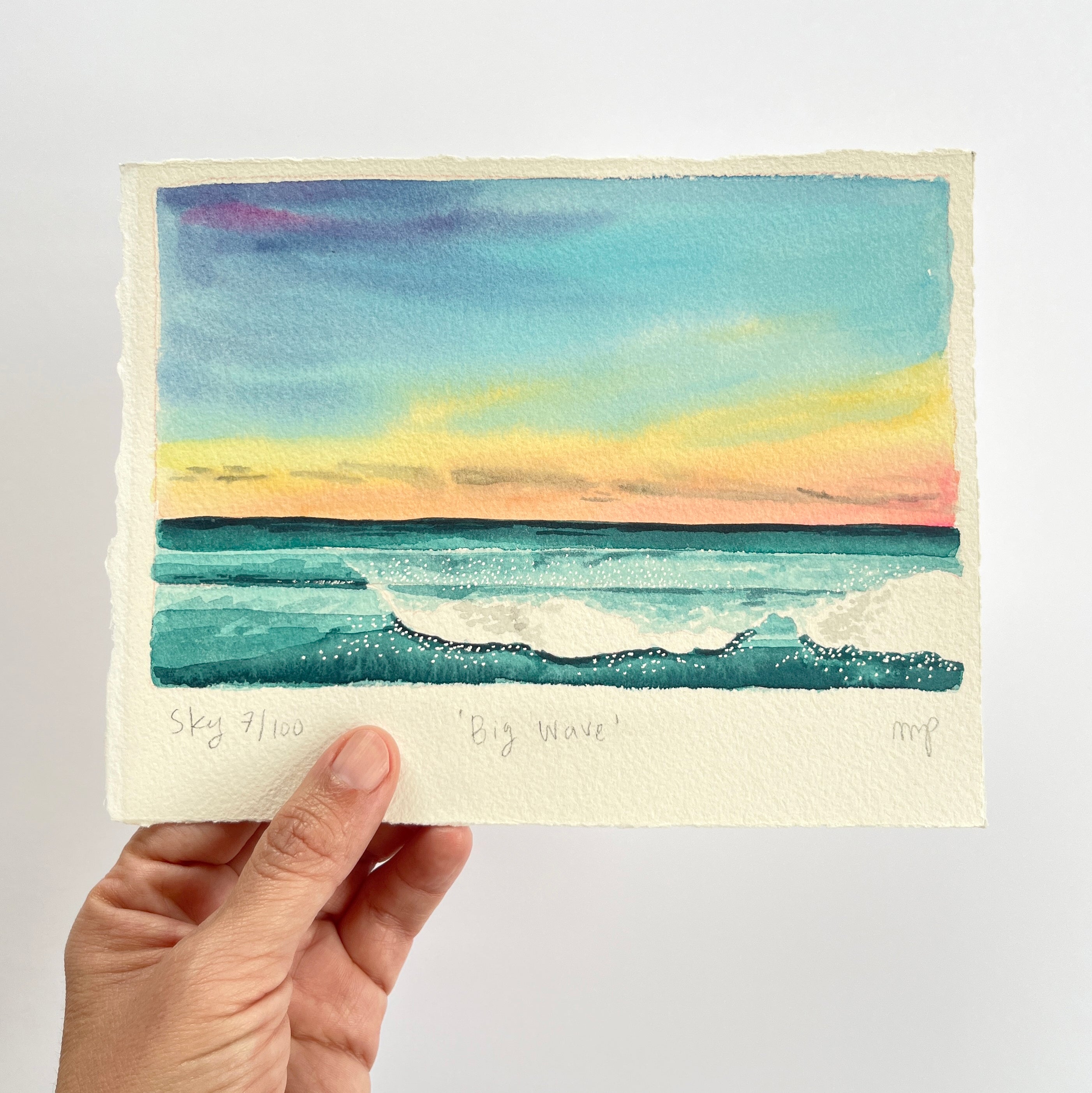 ORIGINAL Skyscape 7/100 – Drawing the Way