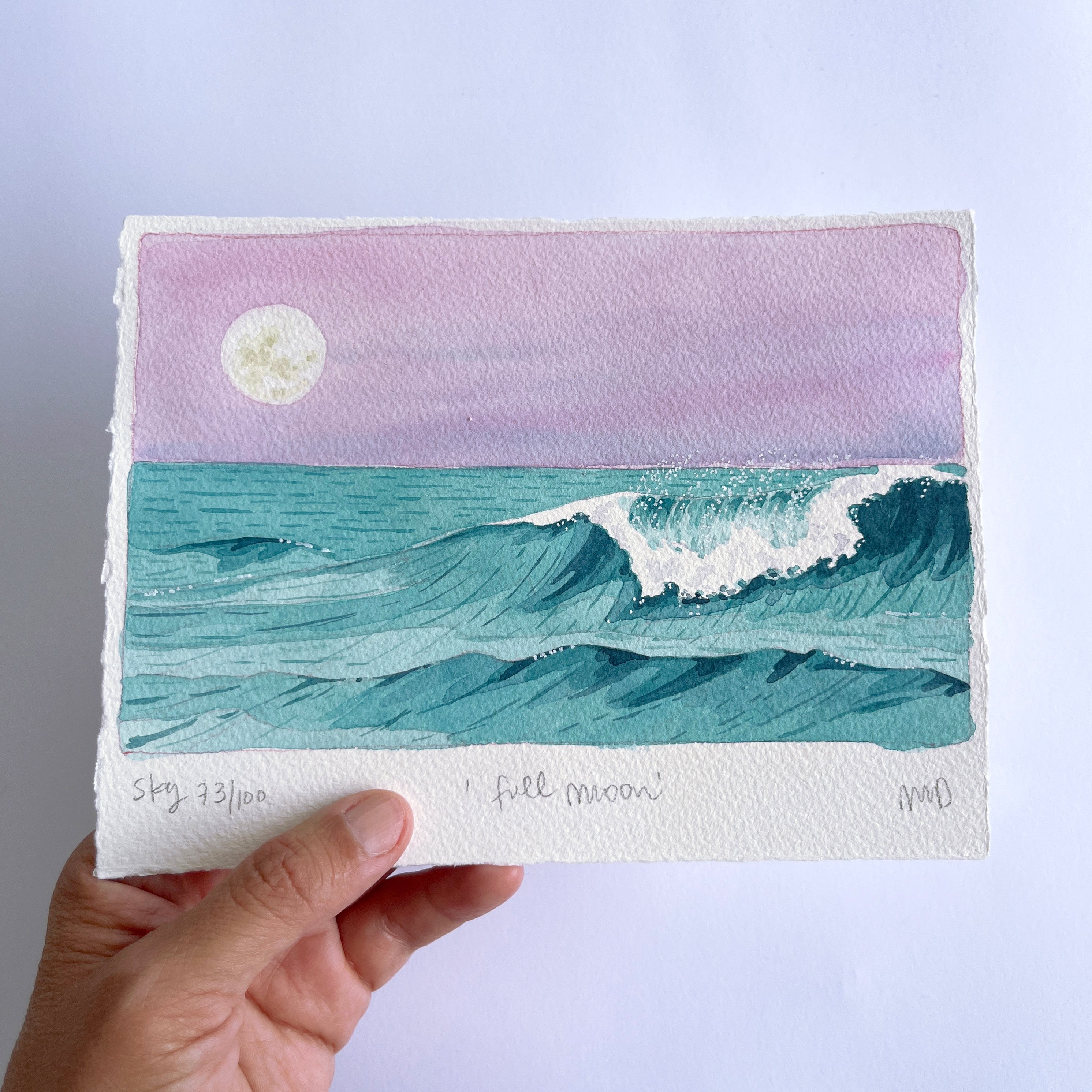 ORIGINAL Skyscape 73/100 – Drawing the Way