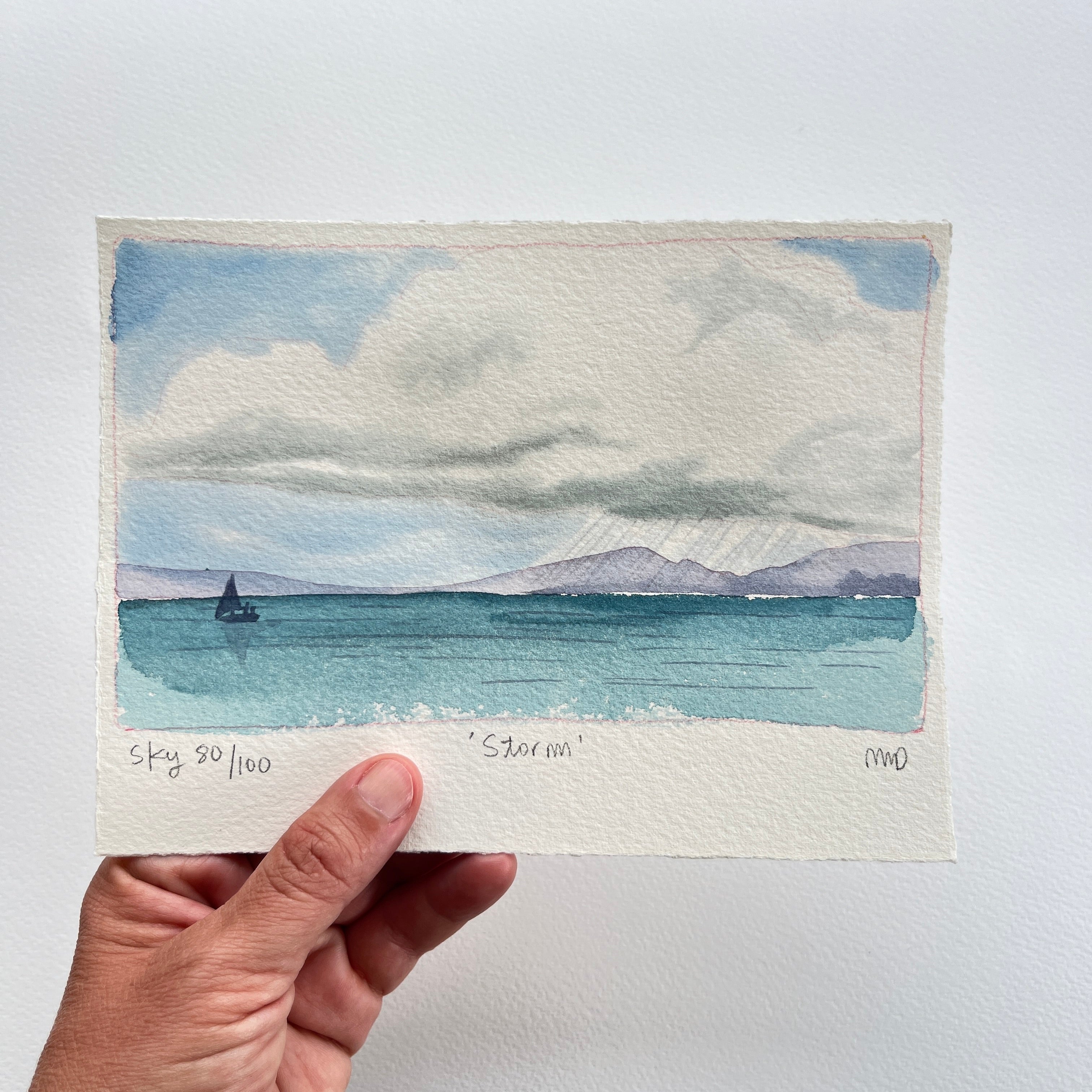 ORIGINAL Skyscape 80/100 – Drawing the Way